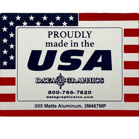 Anodized Aluminum Labels | Data Graphics